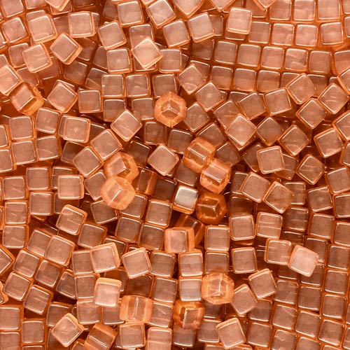 MeepleSource.com | Brown (Translucent) Acrylic Cubes (8mm)