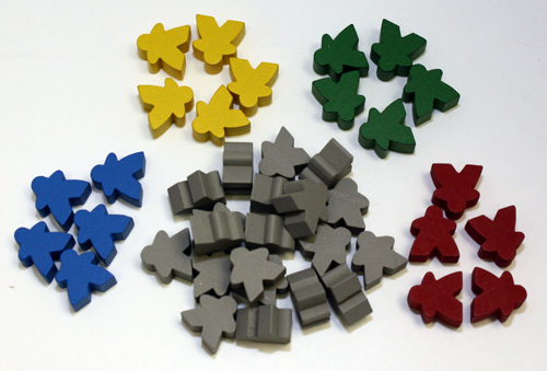 MeepleSource.com | Planes Mini Meeple Upgrade Kit (40 pcs)