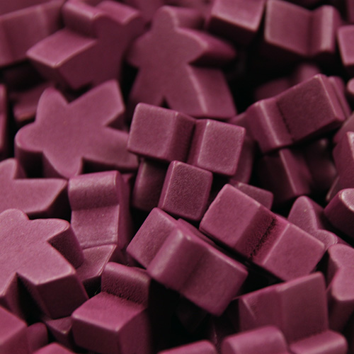 MeepleSource.com | Purple Super Mega Meeples (24mm)