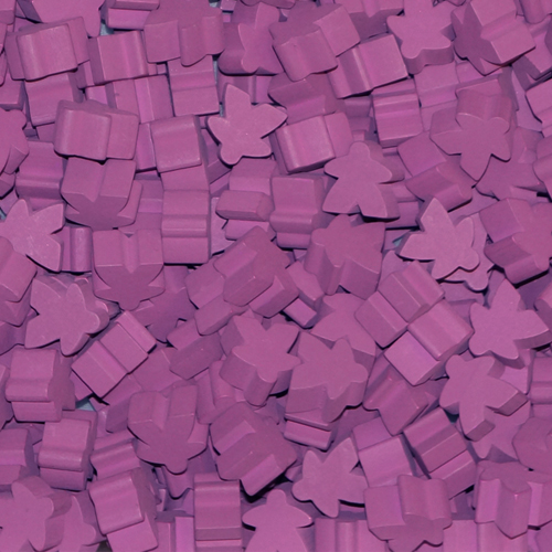 MeepleSource.com | Purple Meeples (16mm)