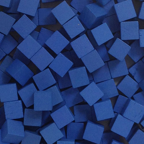 MeepleSource.com | Blue Wooden Cubes