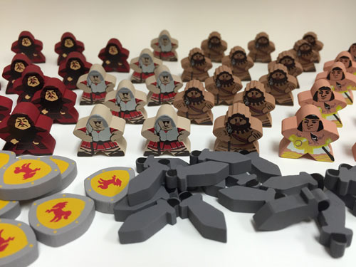 MeepleSource.com | Imperial Settlers Upgrade Kit (40 Character Meeples + optional resources)